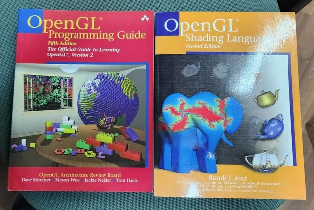 OPENGL LIBRARY 3RD Edition w/Sharing Language 2nd Ed. + Programming ...