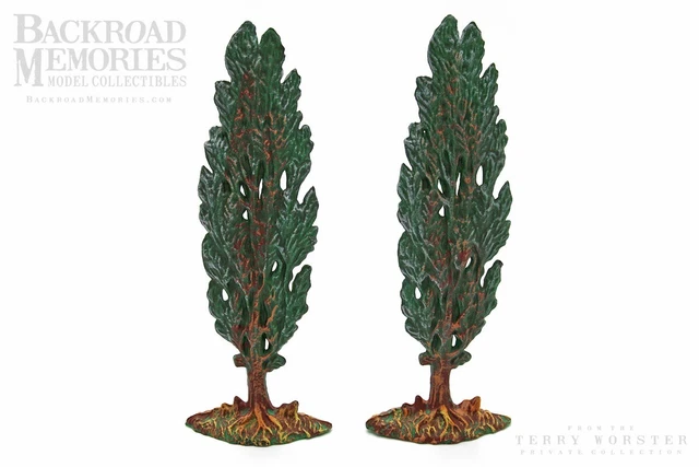 PAIR OF VTG ('60s) RARE LOOSE "Poplar Tree" (70mm) Plastic Models (2 ...