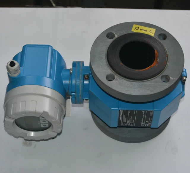 ENDRESS + HAUSER Promag 10 flow transmitter & Promag W 10W80 flowtube ...