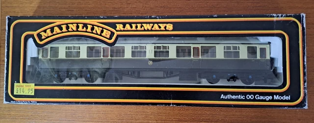 MAINLINE 937124 COLLETT 60' 3rd Coach GWR Livery ~ Boxed ~ OO Gauge £5. ...