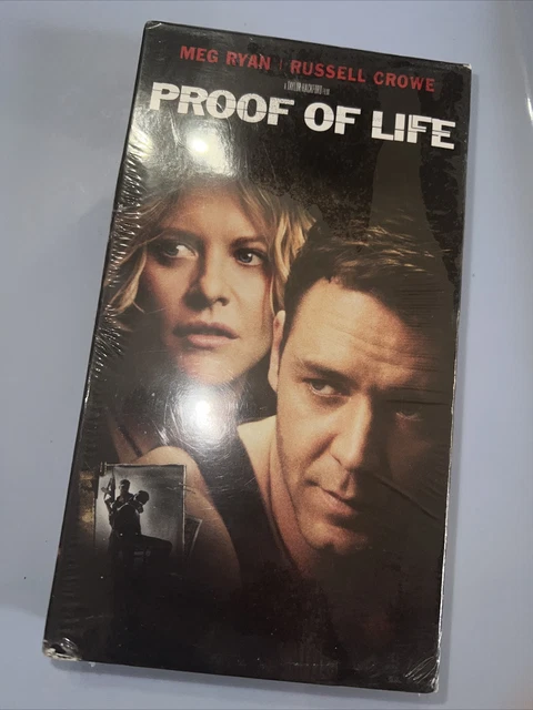 PROOF OF LIFE VHS Tape Russell Crowe Meg Ryan 2000 VCR Movie New Sealed ...