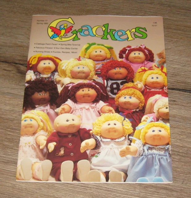 CRACKERS 1985 MAGAZINE Cabbage Patch Kids Dolls $35.00 - PicClick CA