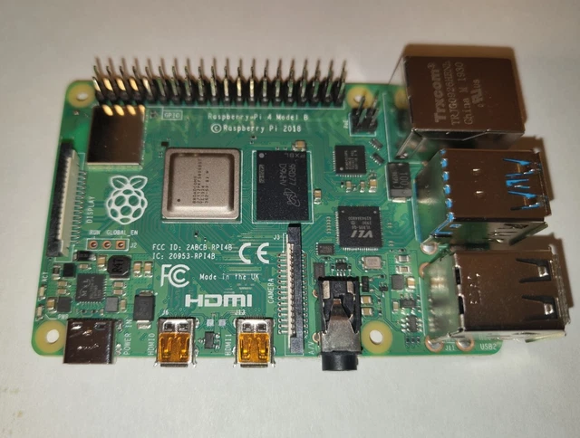 RASPBERRY PI 4 Model B 4GB Motherboard, Boxed. £39.99 - PicClick UK