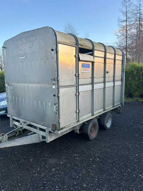 IFOR WILLIAMS CATTLE trailer ideal horse box livestock demountable ...