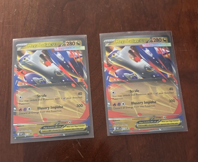 MEGA LATIAS EX 011 Pokemon Me: Mega Evolution Promo Holo x2 - NM £0.15 ...