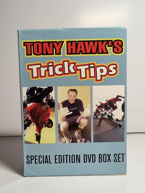 TONY HAWK'S TRICK Tips DVD Set Vols. 1- 3 (2003) NM Vintage ...