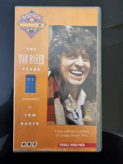 DOCTOR WHO THE Tom Baker Years VHS Double Pack Signed £42.32 - PicClick UK