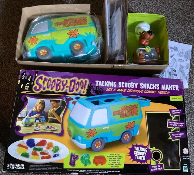 RARE BOX CARTOON Network Talking Scooby Doo Snacks Maker Mystery ...