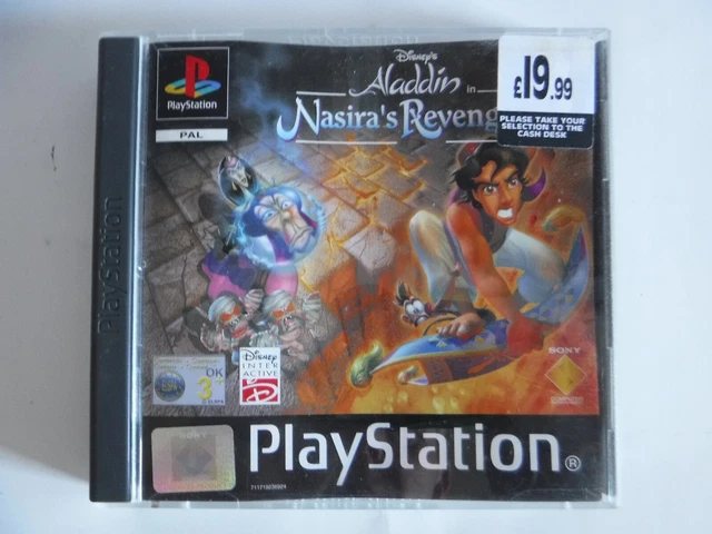 DISNEY'S ALADDIN IN Nasira's Revenge - PS1 PlayStation 1 - (2008) £9.25 ...
