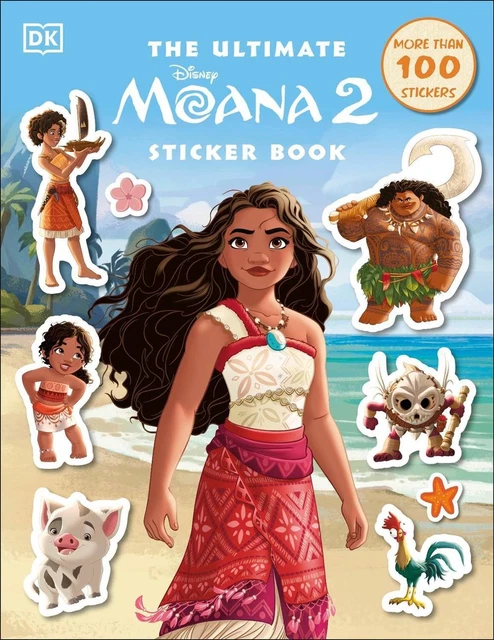 DISNEY MOANA 2 Ultimate Sticker Book by Ruth Amos Paperback Book £14.85 ...