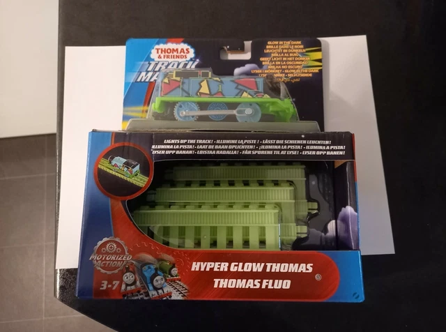 THOMAS & FRIENDS Trackmaster Motorised Thomas Hyperglow & Track Brand ...