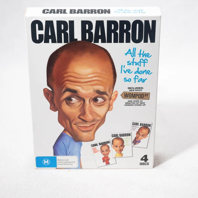 CARL BARRON DVD Collection - All the Stuff I've done so far - Very Good ...