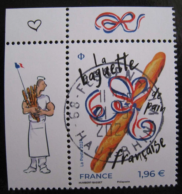 TIMBRE DE FRANCE 2024 La Baguette - Timbre oblitéré EUR 3,00 - PicClick FR