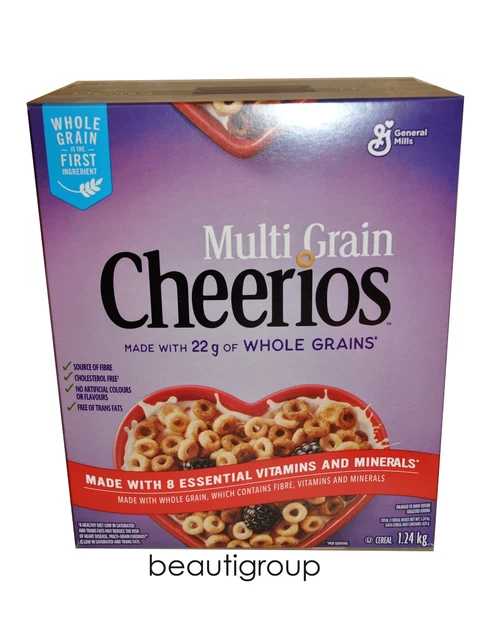GENERAL MILLS MULTI Grain Cheerios 1.24kg EXP:09/2026 - SEALED IN ...