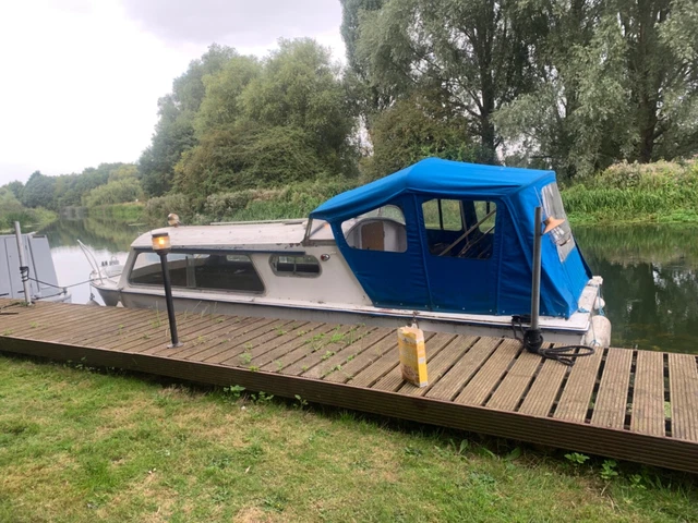 DAWNCRAFT, CABIN CRUISER, Canel boat £14.50 - PicClick UK