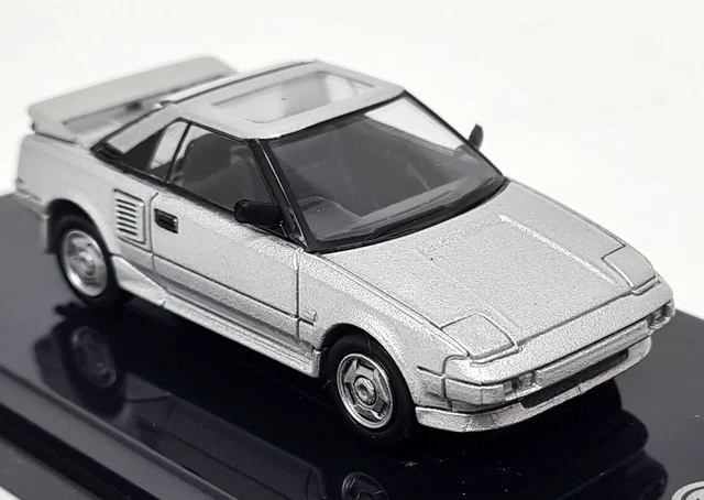 PARAGON 1/64 - Toyota MR2 Mk1 1985 Silver Metallic RHD Diecast Model ...