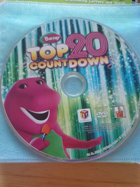 BARNEY TOP 20 Countdown Loose Disc DVD Hit Entertainment $2.00 ...