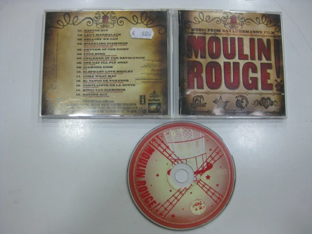 MOULIN ROUGE CD Espagnol Original Bande Originale 2001 EUR 15,30 ...