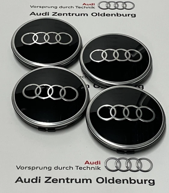 AUDI RADZIERKAPPEN AUDI Nabendeckel Audi Nabenkappen 4x 8T0601170A ...