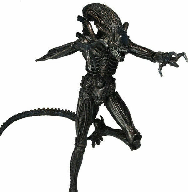 ALIENS GENOCIDE XENOMORPH Warrior Modellino nero 7" nuovo set di ...