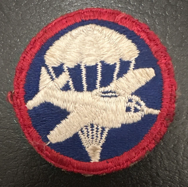 WW2 US AIRBORNE officers para/glider garrison cap patch. Bomber variant ...