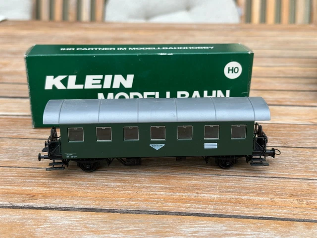 KLEIN MODELLBAHN H0 ÖBB 2ax Personenwagen Gattung Bih mit Ganzfenstern ...