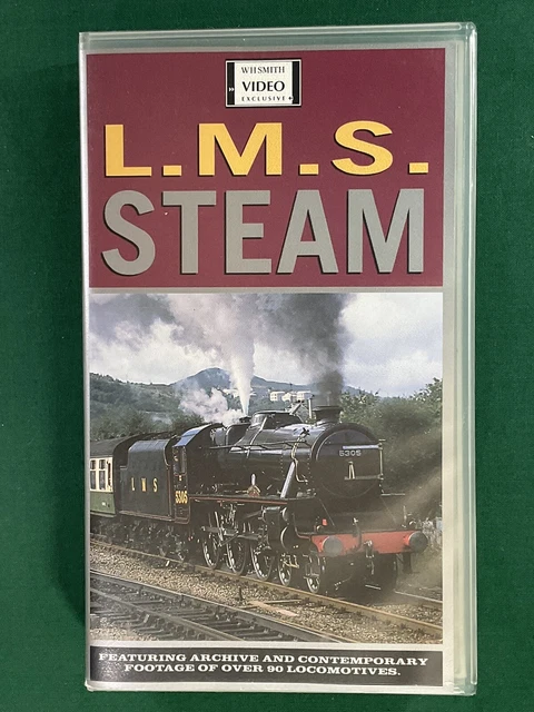 STEAM, L.M.S. VHS Video £4.00 - PicClick UK