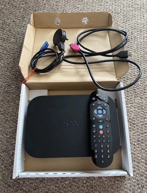 SKY Q MINI Box Model EM150- With Bluetooth Remote and Power Cable £80. ...