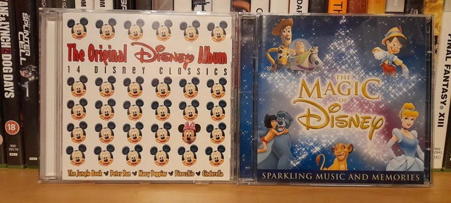 THE ORIGINAL DISNEY Album CD + The Magic of Disney CD Bundle - VG ...