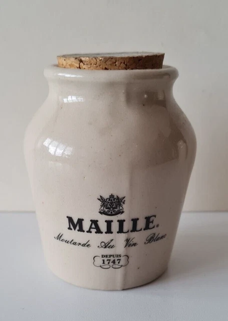 ANCIEN POT DE MOUTARDE MAILLE 100gr EUR 3,00 - PicClick FR