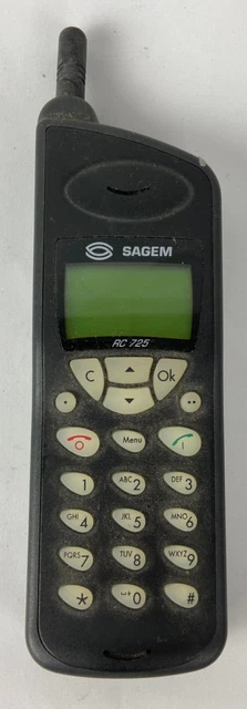 TÉLÉPHONE SAGEM RC725 G21-S2 233237066 M47 Fabriqué En France ...