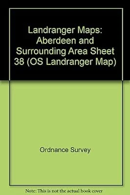 LANDRANGER MAPS: ABERDEEN and Surrounding Area Sheet 38 (OS Landranger ...