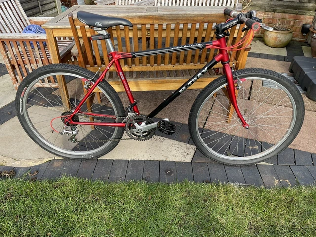 RALEIGH M-TRAX- TI1000. Titanium. Retro Mountain bike. MTB. 18” Frame £ ...