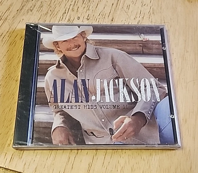 ALAN JACKSON GREATEST Hits Volume II FLAMBANT NEUF CD SCELLÉ Jimmy ...