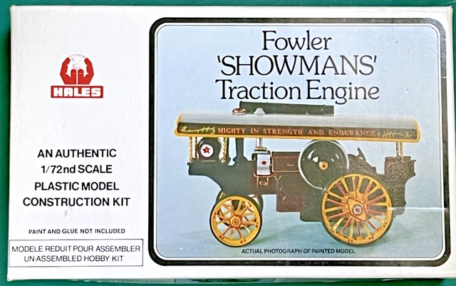 HALES FOWLER 'SHOWMANS' Traction Engine 1/72 Scale Model Kit. HK1 £8.00 ...