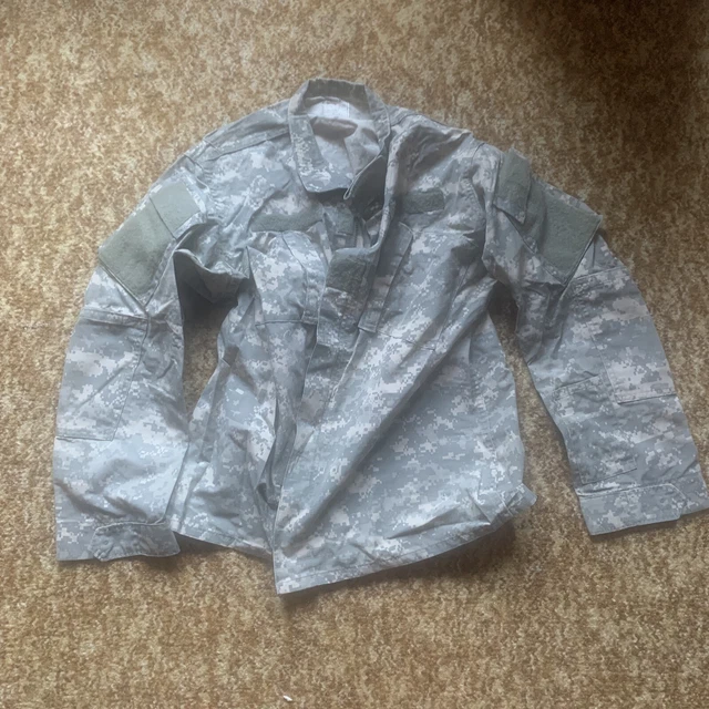 US ARMY ACU Digicam Digital Camo Coat Jacket Blouse USGI Top UCP Med ...