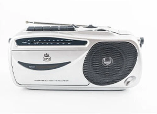 GPO RETRO GPO9401 9401 Portable AM/FM Radio Cassette Recorder Player ...
