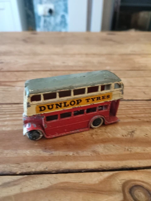 DINKY PREWAR 29C Double Decker Bus Red £109.92 - PicClick UK