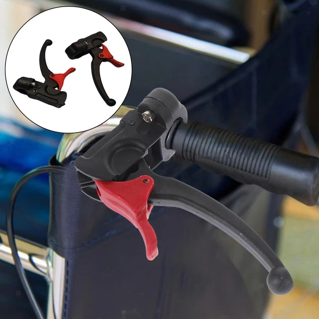 WHEELCHAIR BRAKE LEVER Extension Handbrake Replaces Self Locking Hand ...