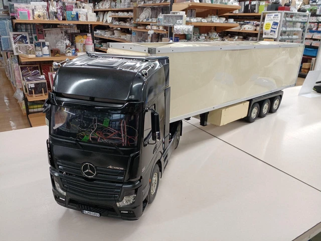 TAMIYA 56334 MERCEDES Benz Actros 1851 1/14 Giga Space Set Truck ...