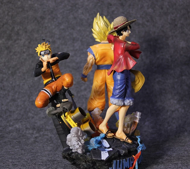 JUMP FORCE COLLECTOR'S Edition Diorama Statue Goku Luffy Naruto Uzumaki ...