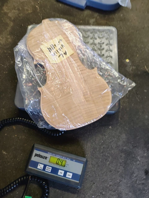 VIOLIN LUTHIER KUN Making Guarneri Del Gesu Flamed Maple Wood Project Lot AL $475.00 - PicClick CA