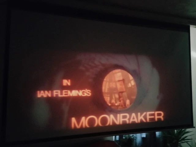 MOONRAKER 1979 SCOPE Trailer Super 8 Colour Sound 75Ft 8Mm Cine Film ...