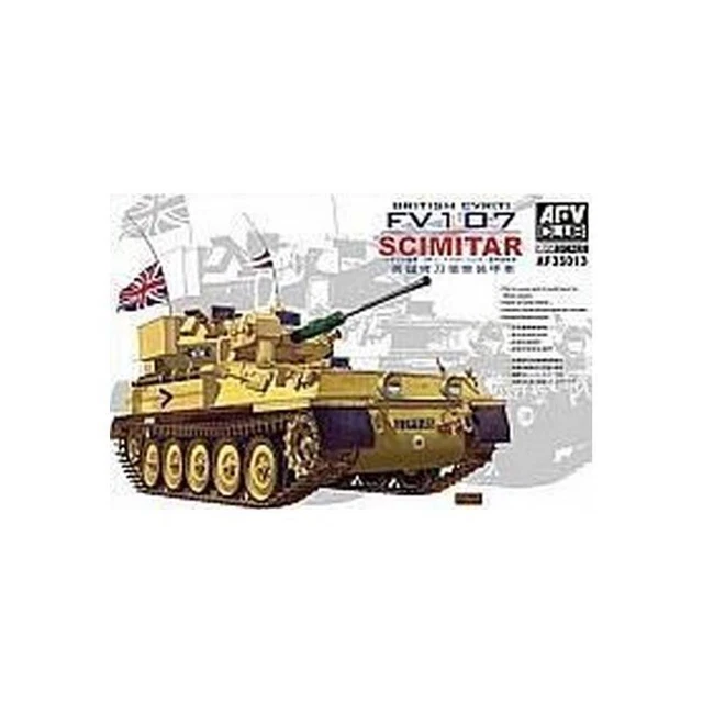 MAQUETTE CHAR BRITISH Cvrt Fv107 Scimitar Afv Club 35013 1/35ème ...