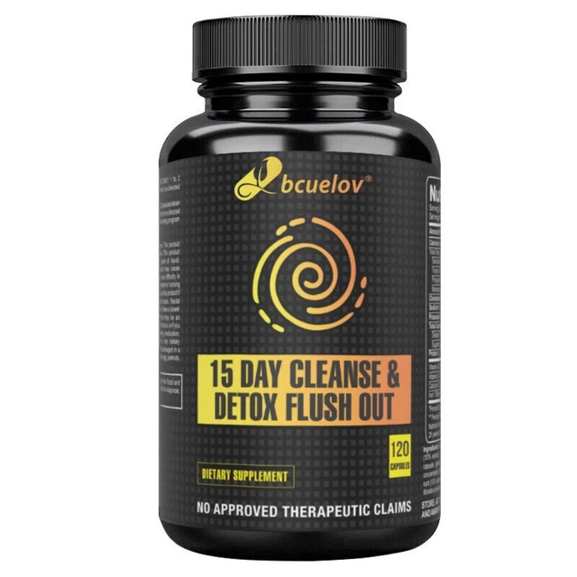 STRONG COLON CLEANSE Detox Vegan 30/60/120Capsules - High Strength ...
