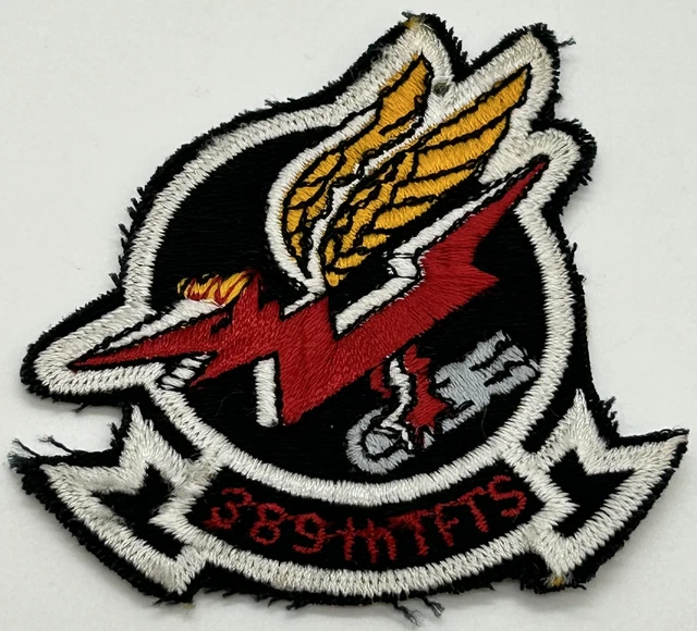 US AIR FORCE 389th Fighter Squadron Uniform Fabric Patch EUR 9,31 ...