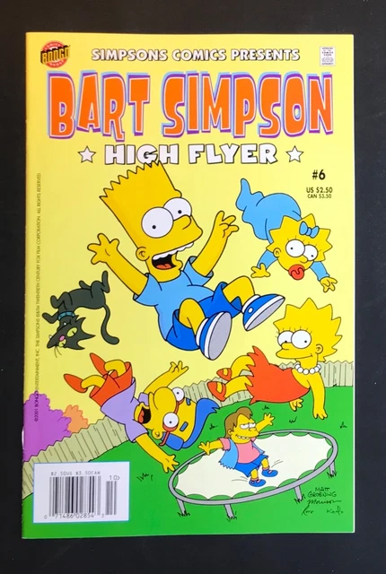 BART SIMPSON #6 Bongo Comics Modern Age TV Family The Simpsons Homer ...