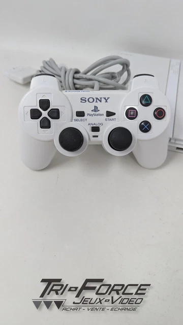 CERAMIC WHITE RARE Playstation 2 PS2 System Console Special Edition ...