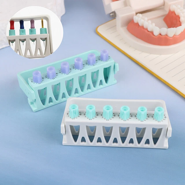 DENTAL ENDO FILE Disinfection Box Bracket Autoclavable With Counting ...