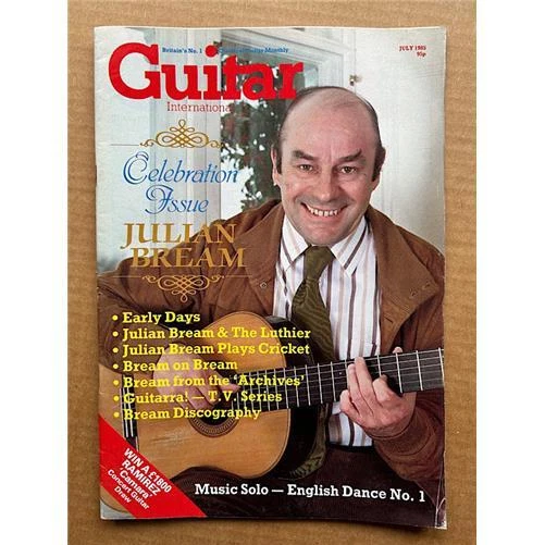 VARIOUS CLASSICAL 1985 Guitar International Magazine July 1985 Julian ...